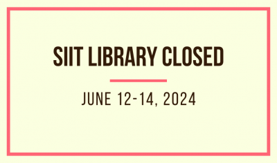 SIIT Library • บล็อก